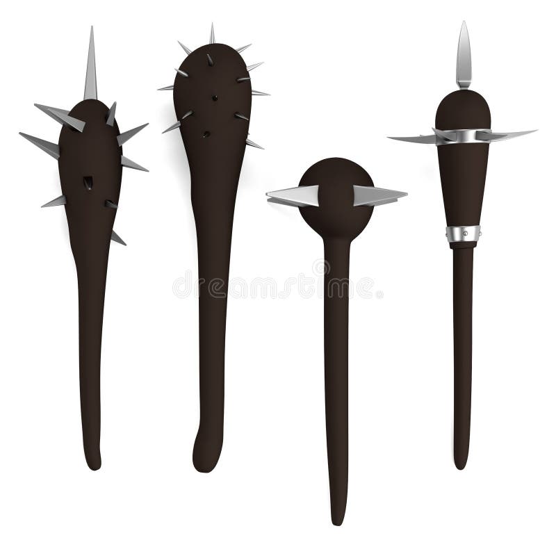 Spiked Club Stock Illustrations – 166 Spiked Club Stock Illustrations ...