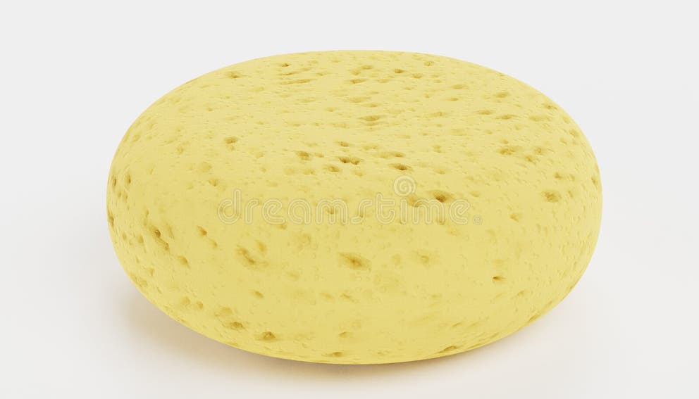 3D Render of Sponge stock illustration. Illustration of clean - 184328609
