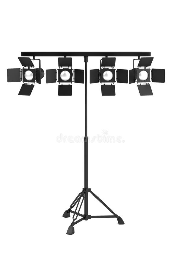 3d render of spotlight stock illustration. Illustration of realistic ...