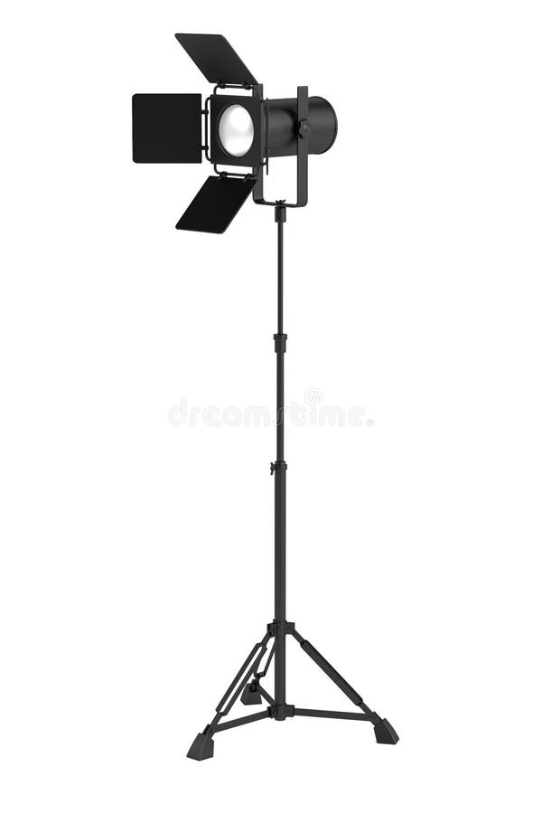 3d render of spotlight stock illustration. Illustration of realistic ...