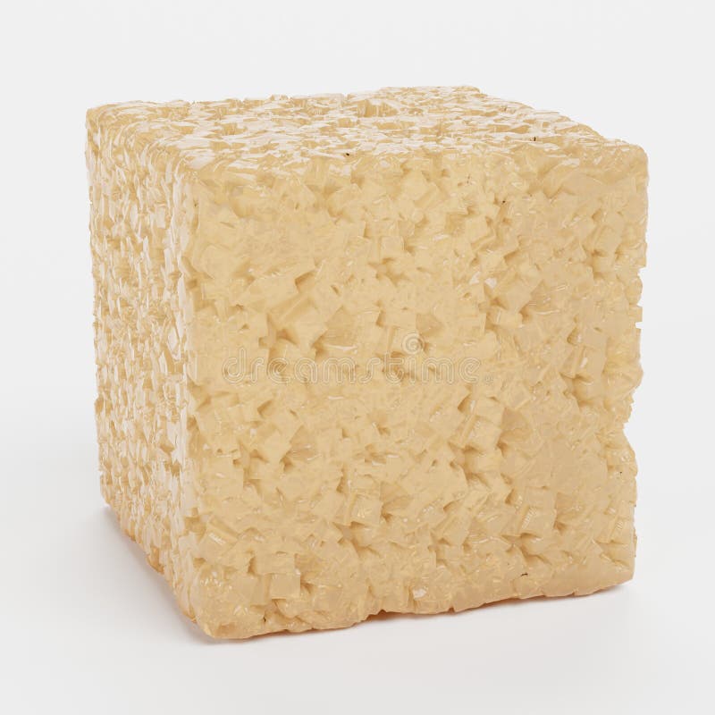 3D Render of Sugar Cube stock illustration. Illustration of reed ...