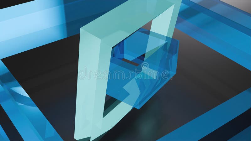 3d Render Technology Backdrop Stock Illustration - Illustration of ...