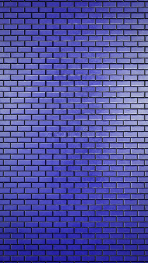 Vertical Texture of the Brick Wall of Many Rows of Bricks Painted in ...