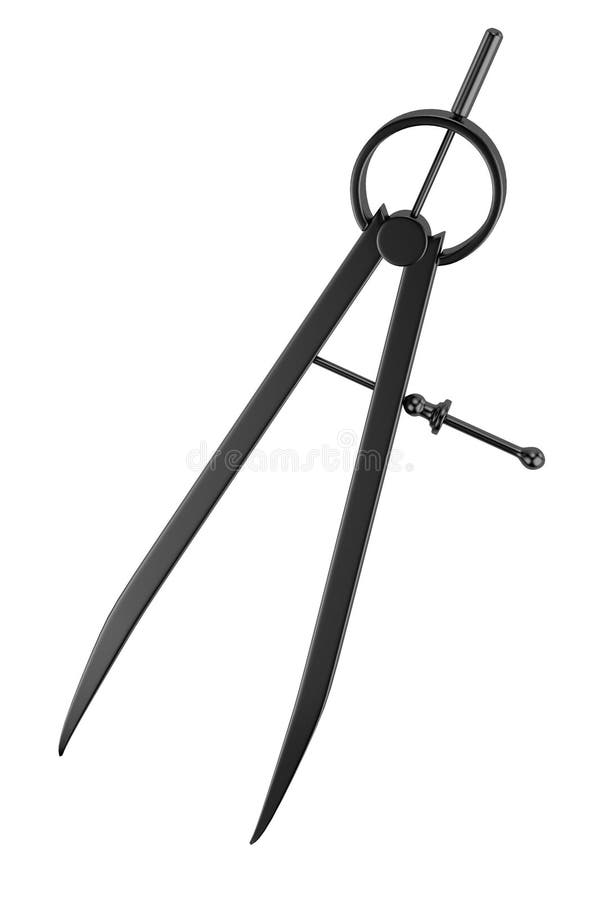 Trammel stock illustration. Illustration of compass, beam - 12772600