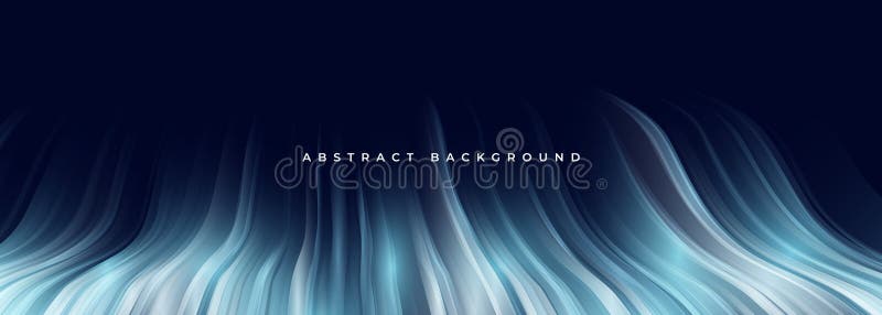 3D Render Vector Abstract Background. Dark Futuristic Wide Vector ...