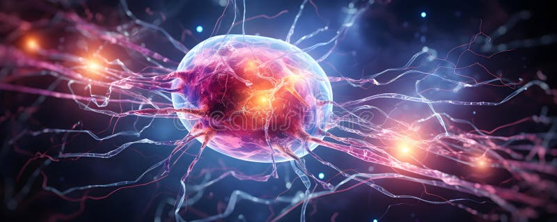 D Render of Visual Pathway with Eye Nerves and Brain Medical Concepts ...