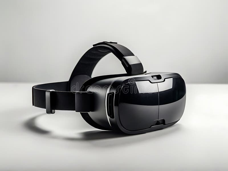 3D Render of VR Headset with Goggles . Stock Illustration ...