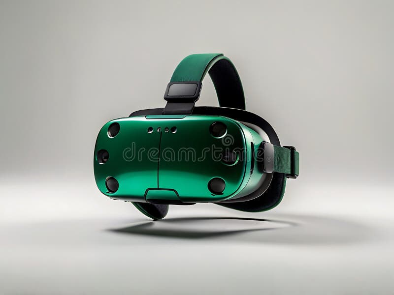 3D Render of VR Headset with Goggles . Stock Illustration ...