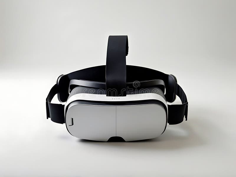 3D Render of VR Headset with Goggles . Stock Illustration ...