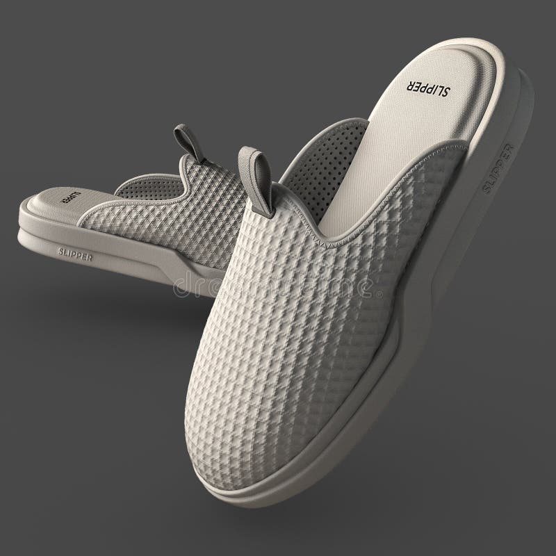 Slippers stock illustration. Illustration of home, shoe - 207976667