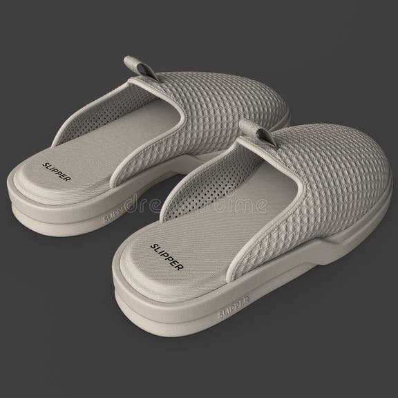 Slippers stock illustration. Illustration of relaxation - 207976703