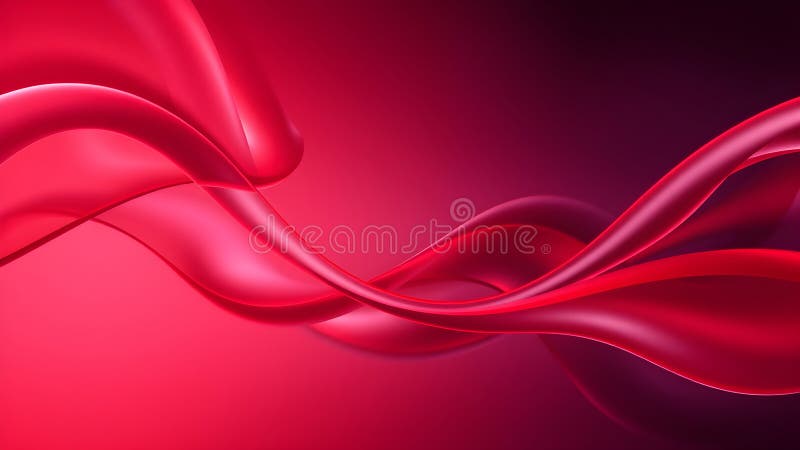 3D Render Wallpaper Background Glossy Plastic Texture Mauve Red Stock ...