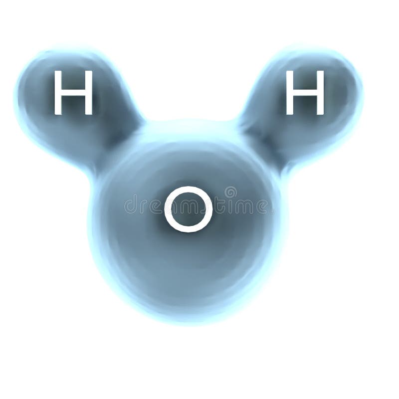 Water molecule stock illustration. Illustration of cells - 15003882