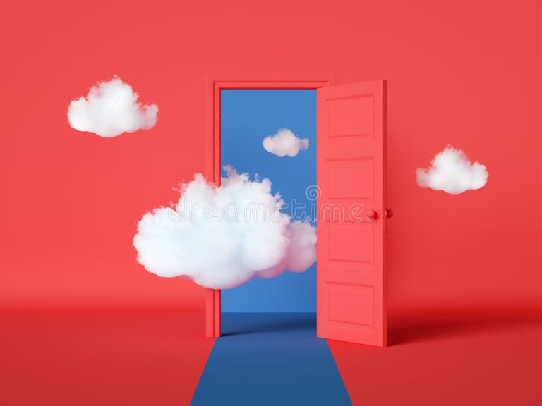 Open Red Door Flying Out Stock Illustrations – 19 Open Red Door Flying ...