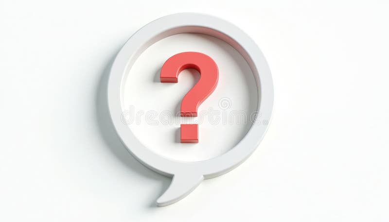 White Question Mark Transparent Background