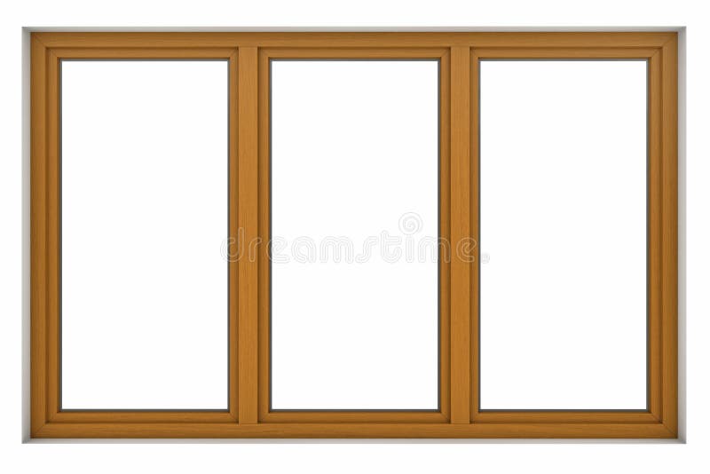 Wooden window frame stock illustration. Illustration of home - 108469756