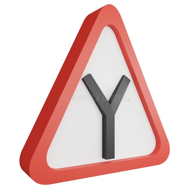 Y Intersection Sign Icon. Trendy Y Intersection Sign Logo Concept on ...