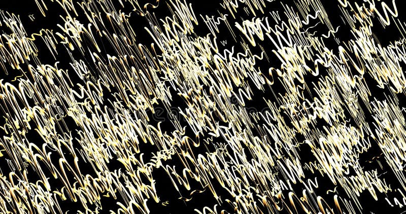 Render with Yellow Curly Lines on Black Stock Footage - Video of render ...