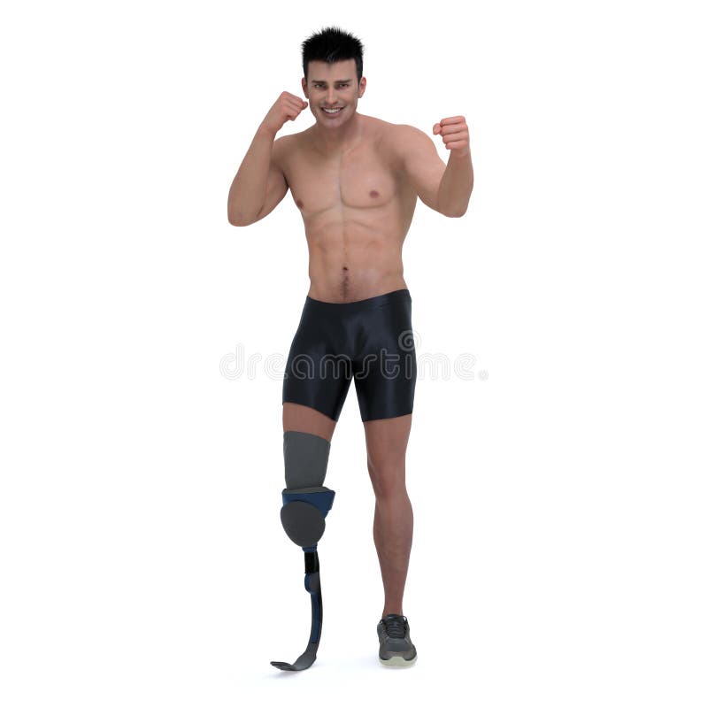 Prosthetic Leg Render Stock Illustrations – 29 Prosthetic Leg Render ...