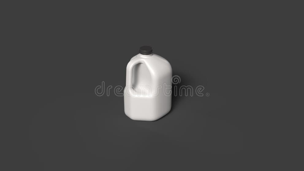 3d Renderd Gallon Jugs Bottle Isolated Image Stock Illustration ...