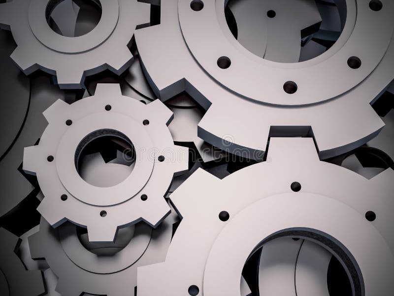 Abstract Cogs stock vector. Illustration of imagination - 23647033