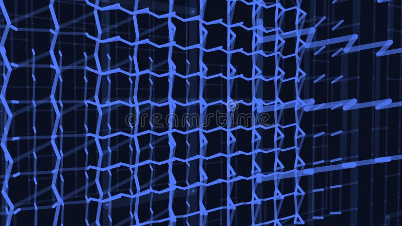 Abstract Plexus Connection Background Animation Loop Video Transparent Background with Alpha ...