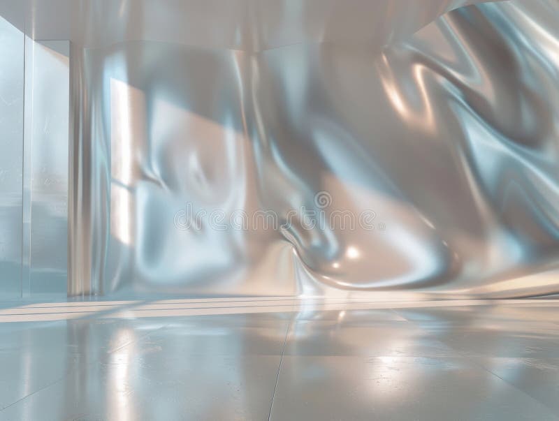 A 3Drendered Backdrop with a Subtle Metallic Sheen Offering a Clean and ...