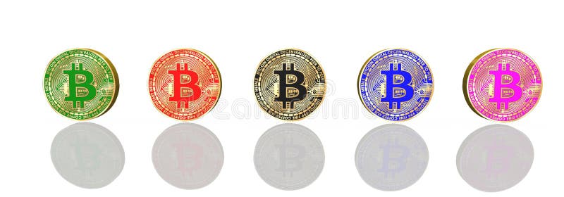 3D Rendered Bitcoin Illustration Stock Illustration - Illustration of ...