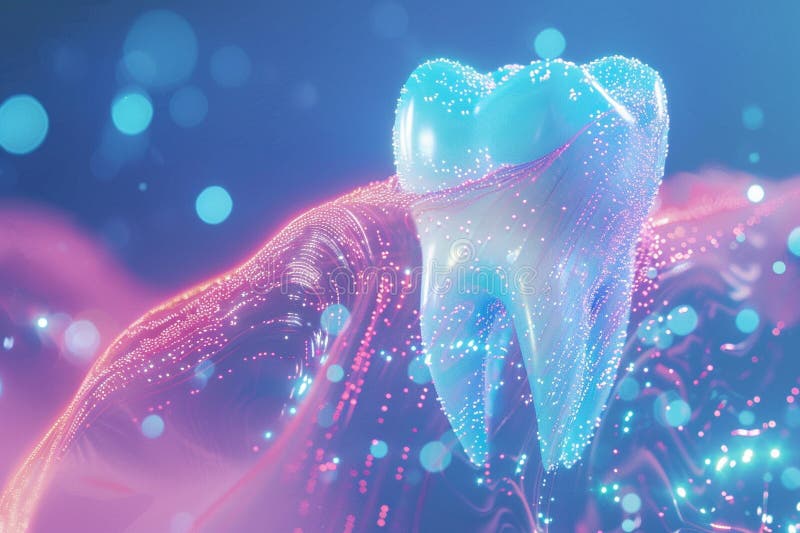 A 3D Rendered Blue Tooth stock illustration. Illustration of technology ...