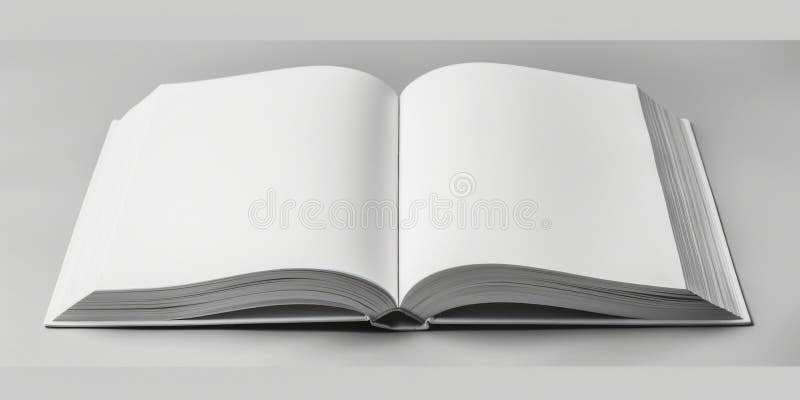 3D Rendered Book on a Plain Background Stock Illustration ...