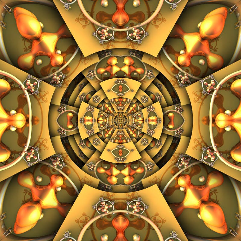 3D Render Combo Pattern Tile Stock Illustration - Illustration of ...