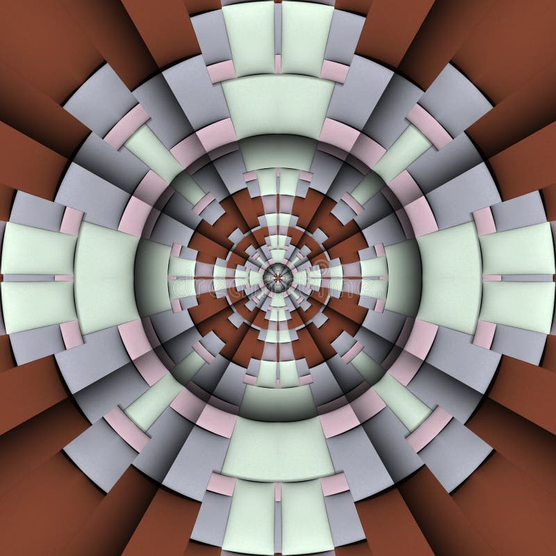 3D Render Combo Pattern Tile Stock Illustration - Illustration of ...