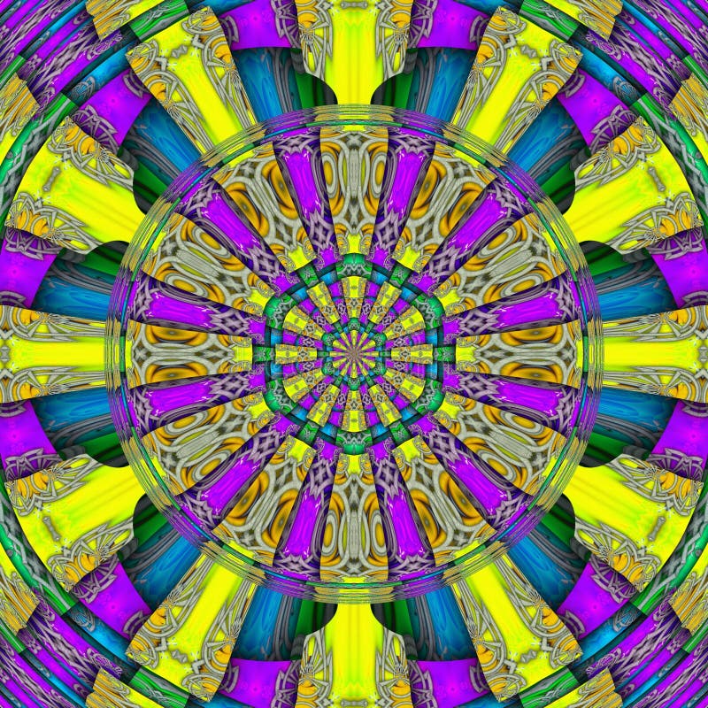 3D Render Combo Pattern Tile Stock Illustration - Illustration of ...