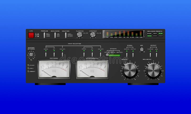 Generic Stereo System stock vector. Illustration of amplifier - 3252632