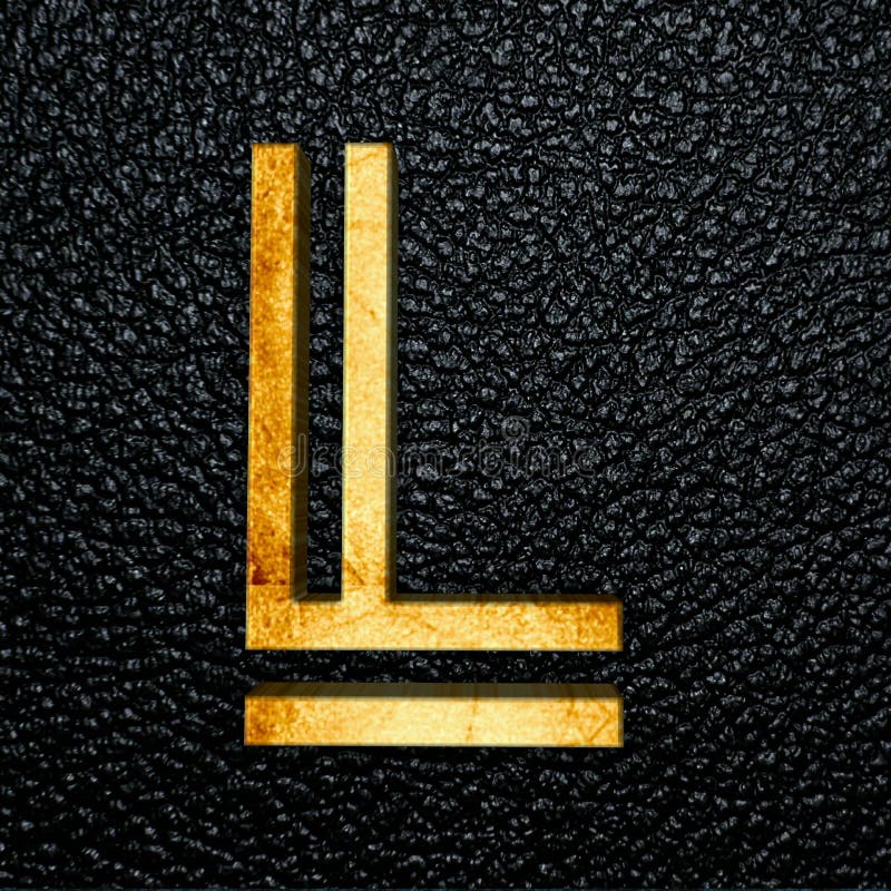Golden Letter L Stock Illustrations – 1,818 Golden Letter L Stock ...