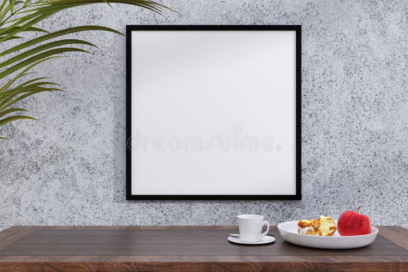 3d Rendered Illustration of a Breakfast Serving on a Sunlit Table by a ...