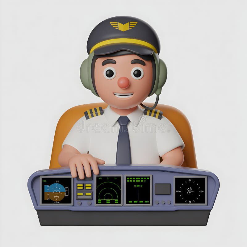 Cheerful Cartoon Pilot Stock Illustrations – 5,254 Cheerful Cartoon Pilot Stock Illustrations ...