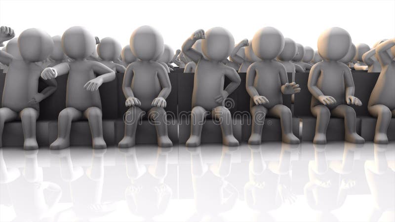 Amazed Audience Stock Illustrations – 110 Amazed Audience Stock ...