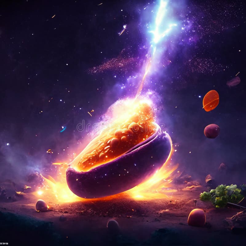 Burning Planet in Fire on Dark Background. 3d Vector Illustration AI ...