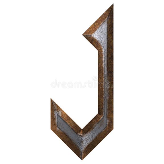 3D Rendered Illustration.Rusty Gothic Font.Vector Alphabet. Stock Image ...