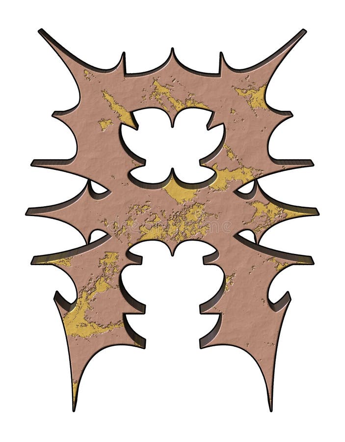 Spiky Font Stock Illustrations – 1,090 Spiky Font Stock Illustrations ...