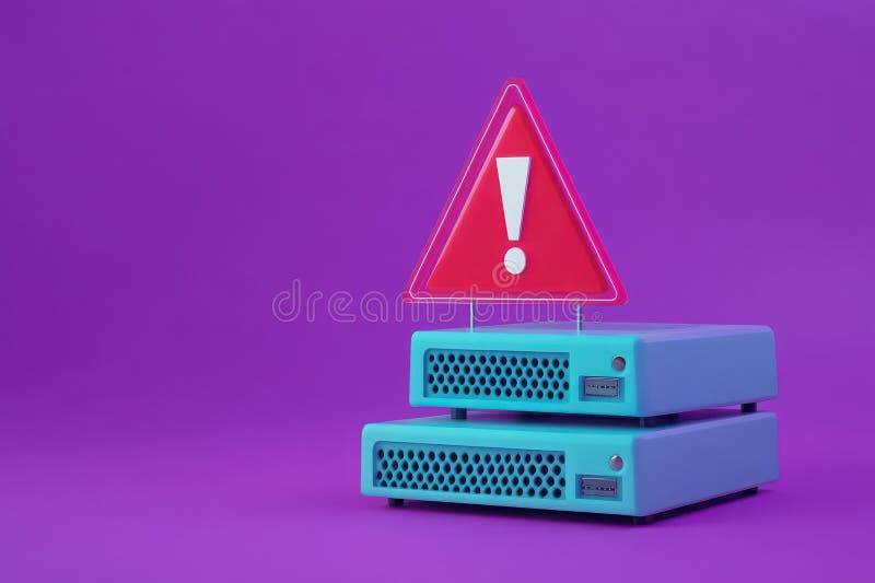 3D Rendered Illustration of Two Light Blue Electronic Devices with a ...