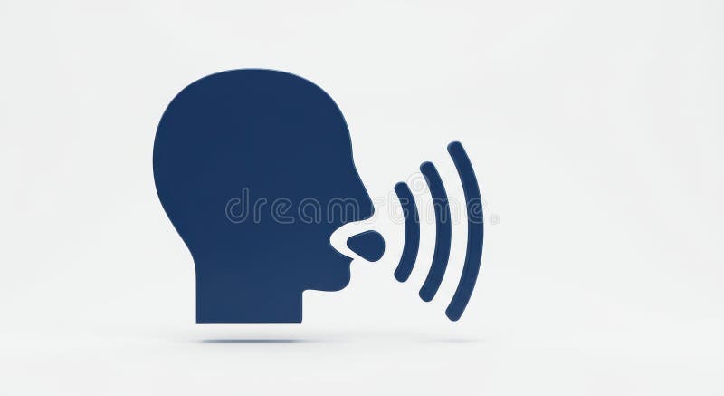 Voice Communication Icon stock illustration. Illustration of icon ...