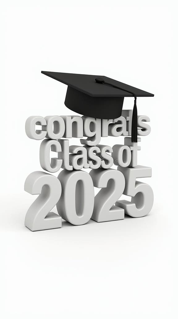 Class 2025 Graduation Cap Stock Illustrations – 534 Class 2025 ...