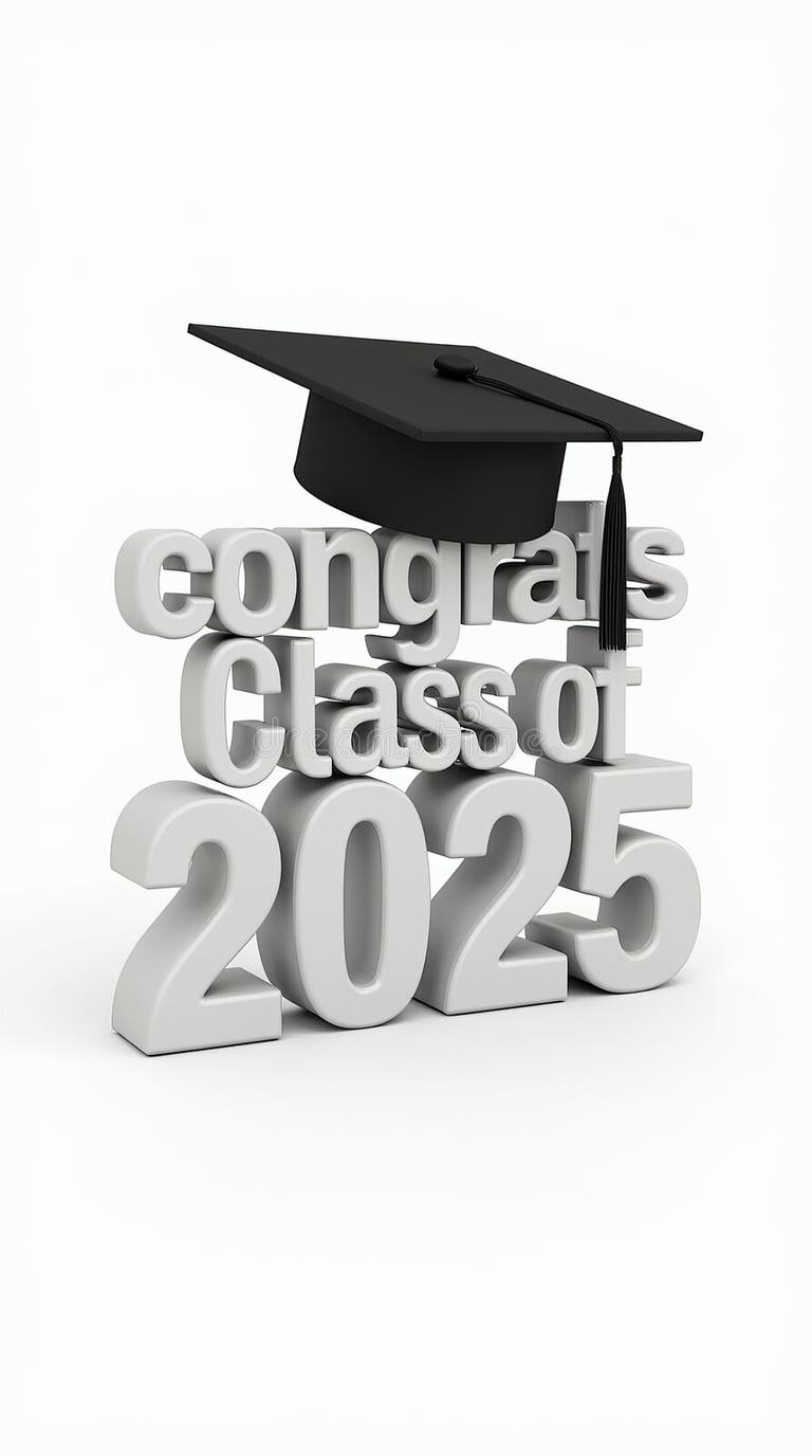 Class 2025 Graduation Cap Stock Illustrations – 534 Class 2025 ...