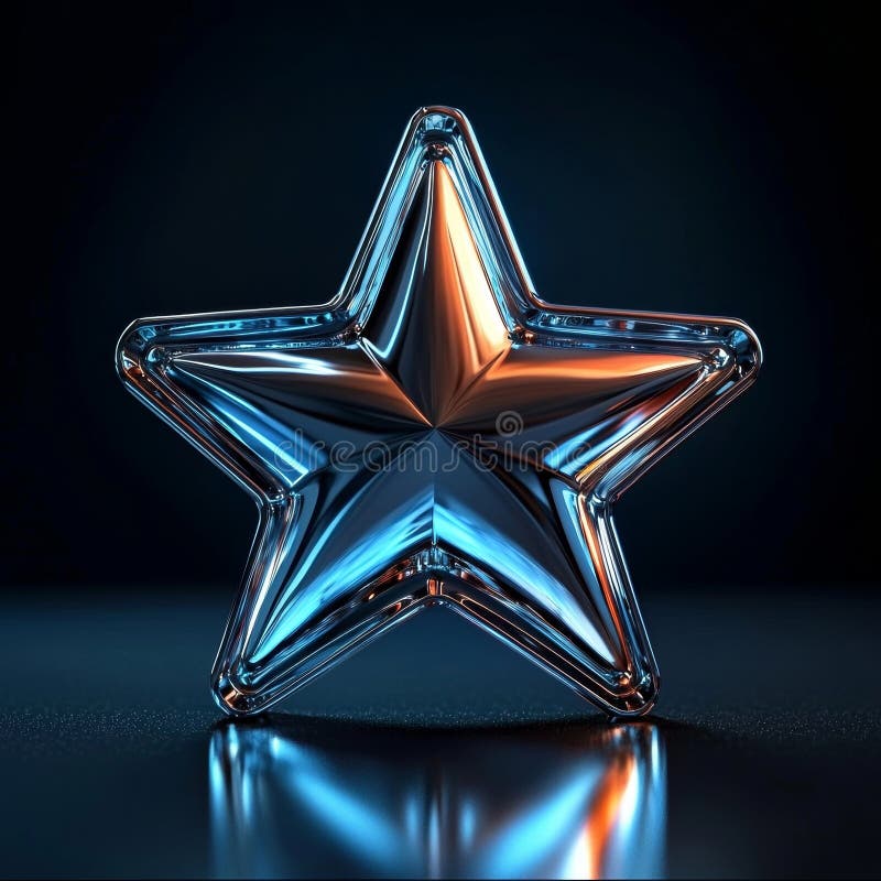 Shiny Star stock illustration. Illustration of rendered - 334826534