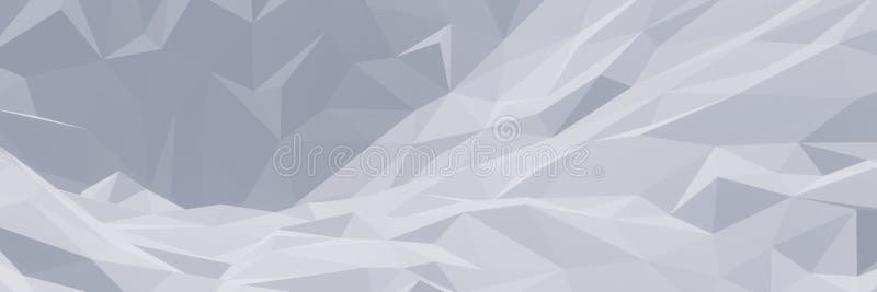 Low Polygon Ice Mountain. Glacial Landform Stock Illustration ...