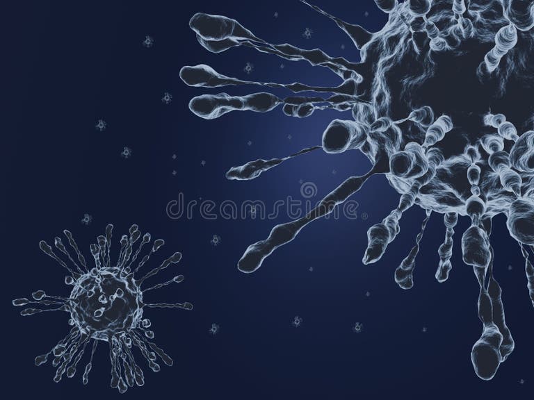 Detailed Microscopic Environment Stock Illustrations – 32 Detailed ...