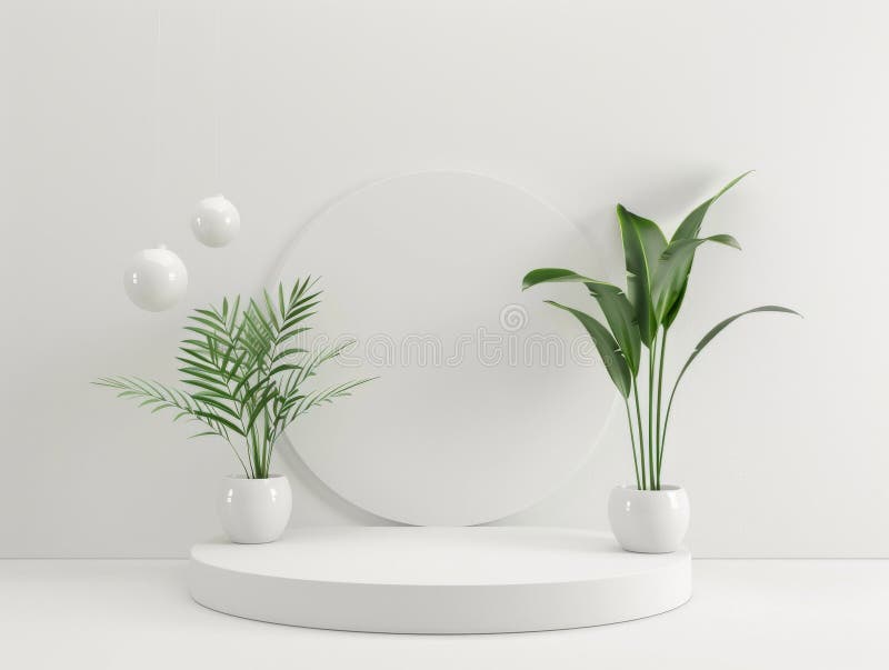 A 3Drendered Minimalist White Backdrop Offering a Clean and Sleek ... A 3Drendered Minimalist White Backdrop Offering a Clean and Sleek ...