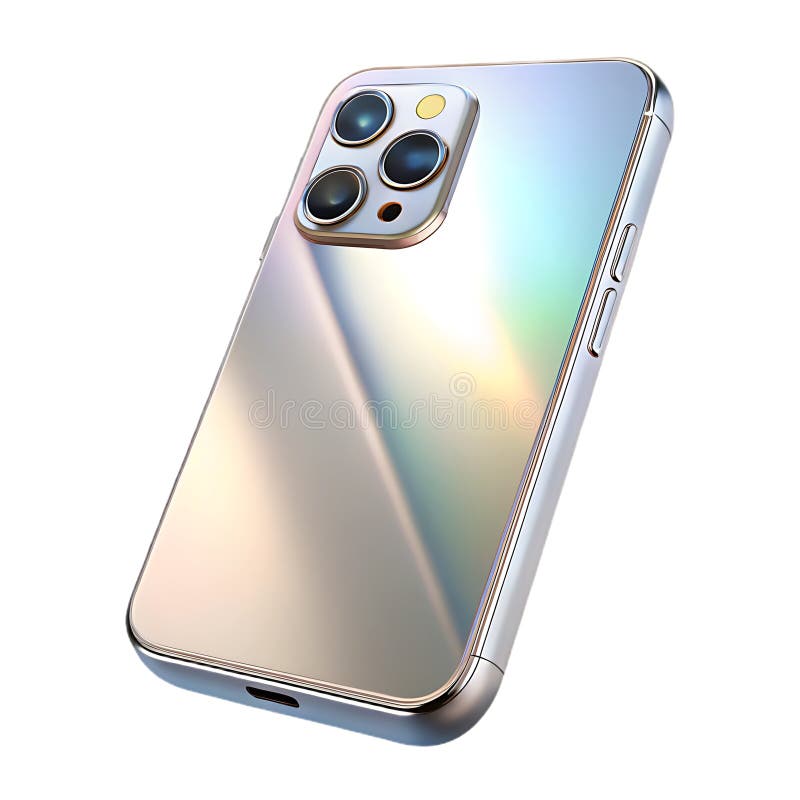 A 3D-rendered Mockup of the IPhone 15 Pro Max Stock Illustration ...